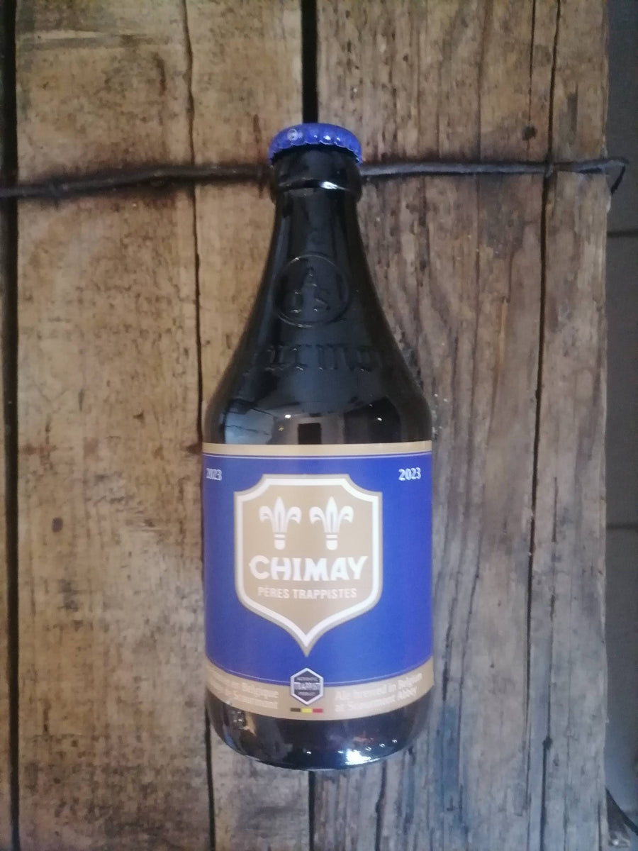Chimay Blue 9% (330ml bottle) – waterintobeer