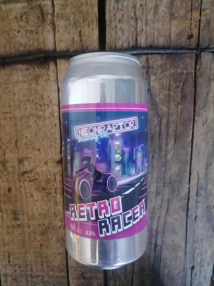 Neon Raptor Retro Racer 4.6% (440ml can) – waterintobeer