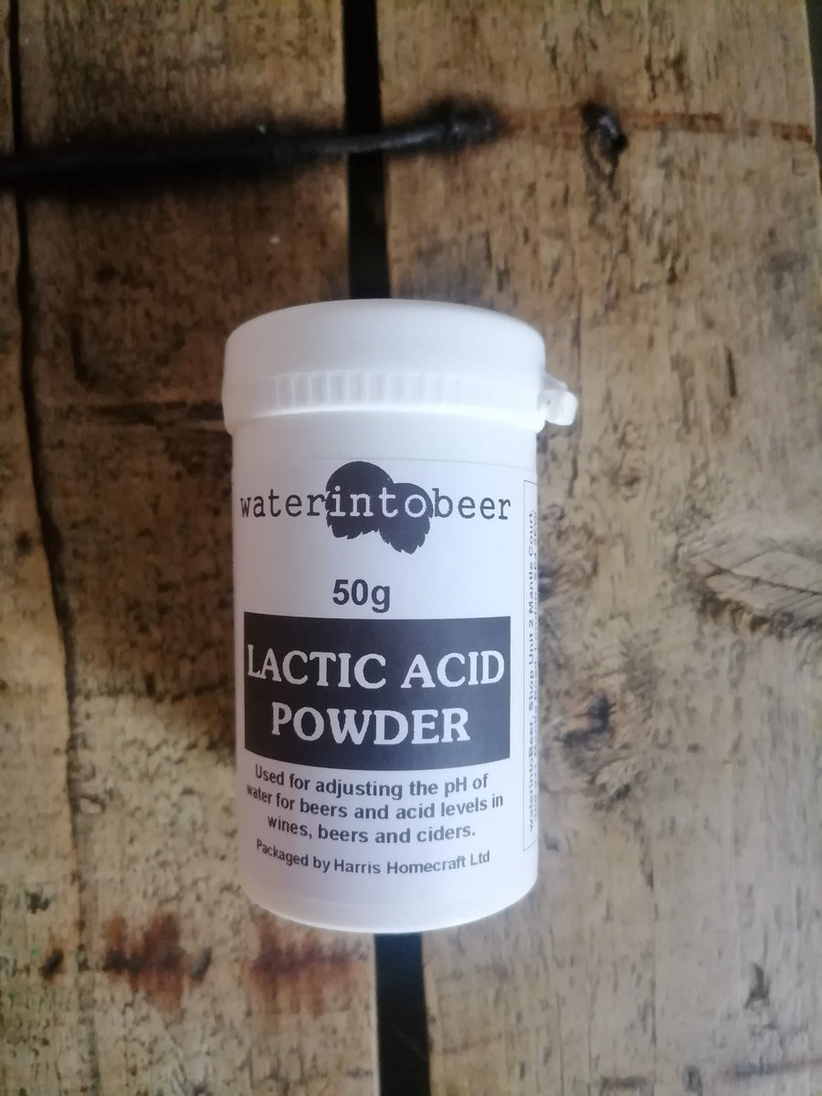 Lactic Acid Powder (50g) – waterintobeer