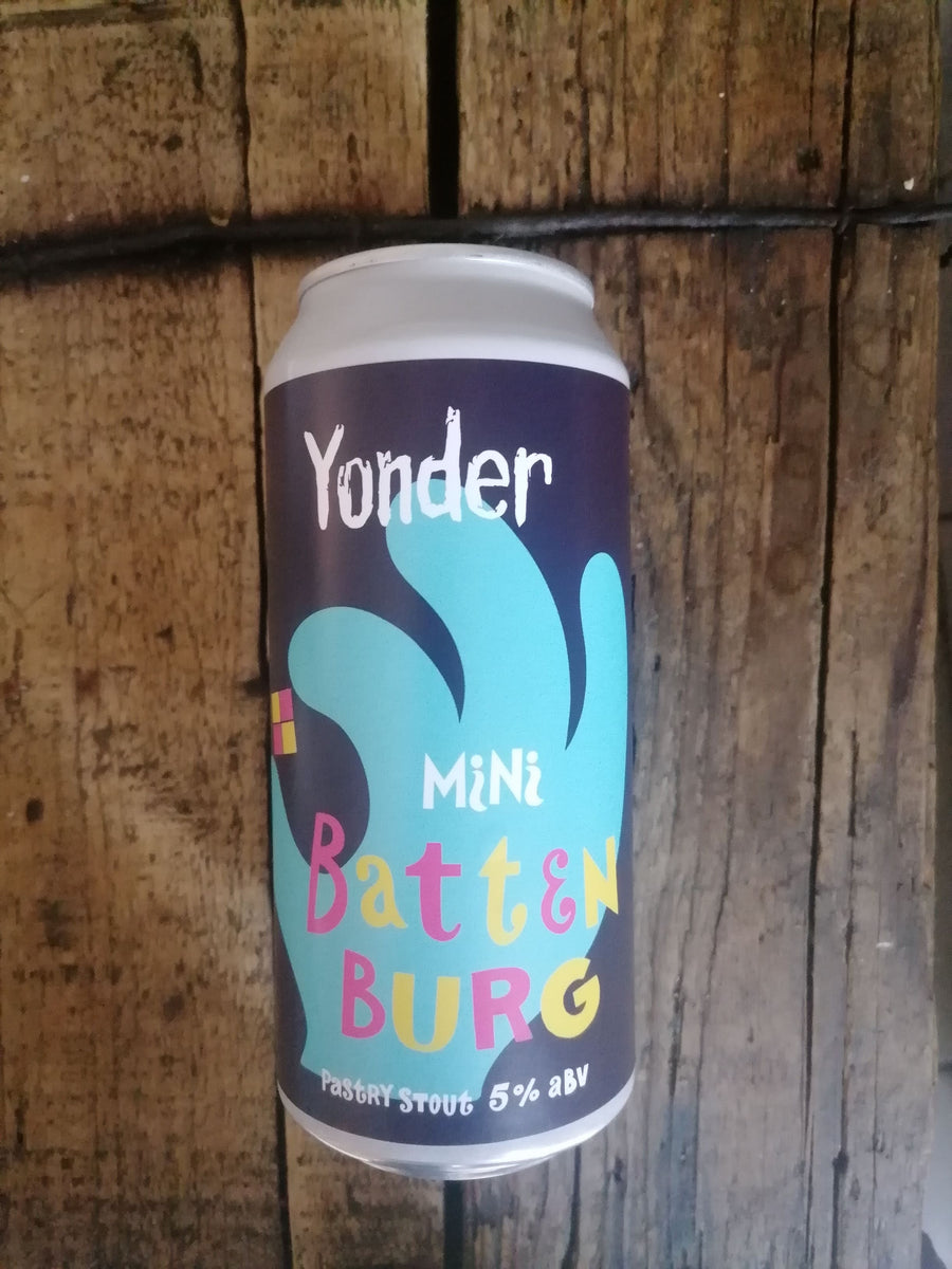 Yonder Mini Battenburg 5% (440ml can) – waterintobeer